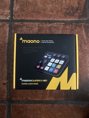 Maono Caster G1 Neo Gaming Audio Mixer - Open Box | eBay