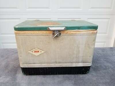 Vintage Coleman Aluminum Cooler for Parts or Restoration | eBay