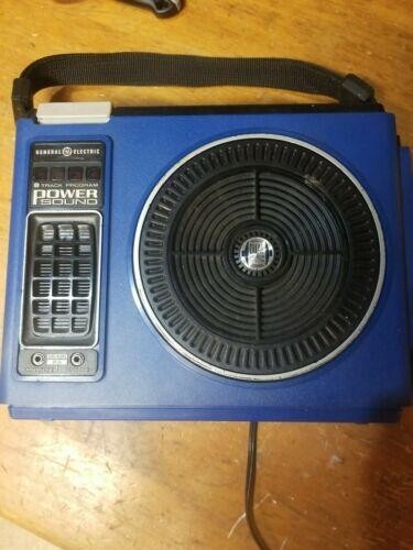 GE POWER SOUND 8-TRACK PLAYER - 3-5501 | eBay