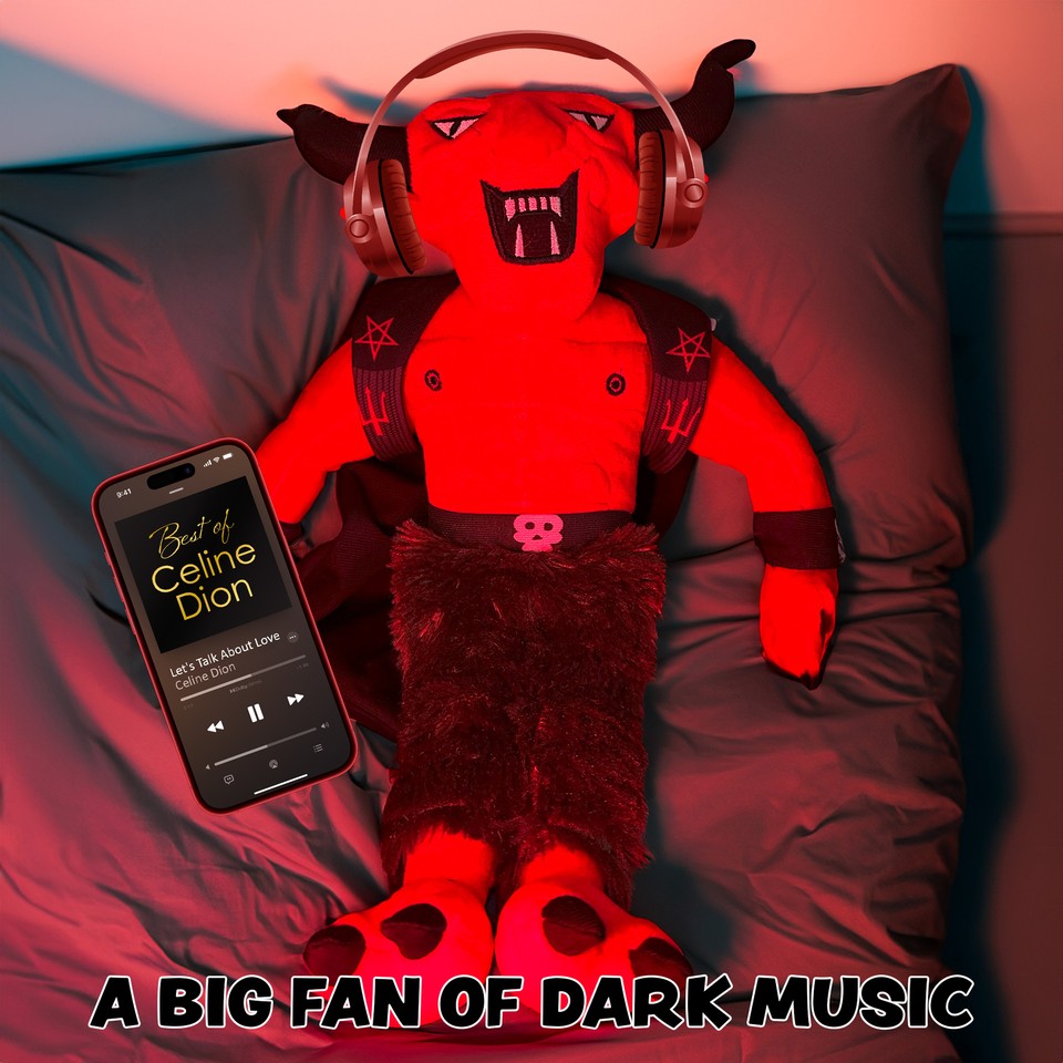 Satan Devil Plush; Stuffed Toy Evil Beelzebub Figure | eBay