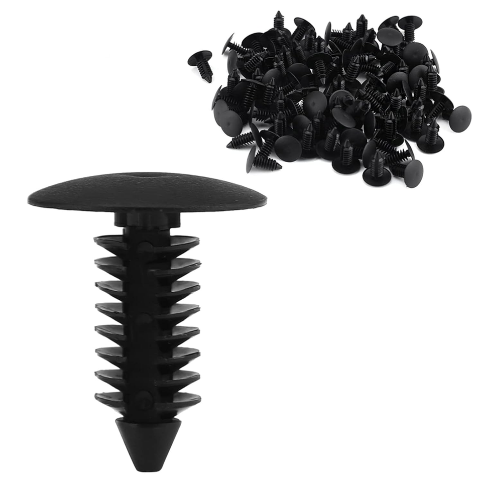 Rivet Clips 100Pcs Plastic Nylon Rivets Fixed Tree Rivet Furniture ...