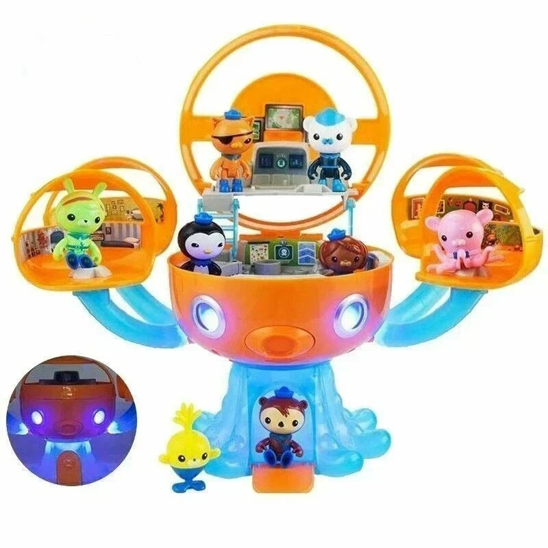 Octonauts Octopod Castle Playset Barnacles Peso Kwazii Action Figur ...