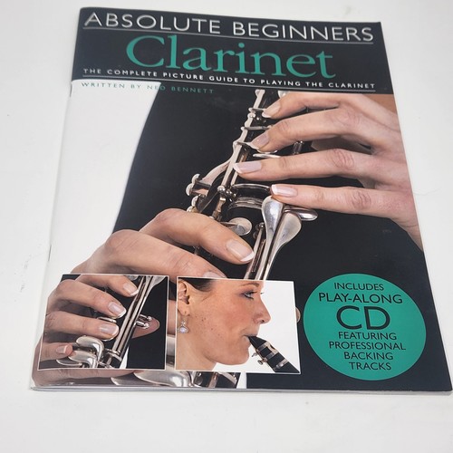 Absolute Beginners Clarinet Book/CD Ned Bennett Plus Finger Chart ...