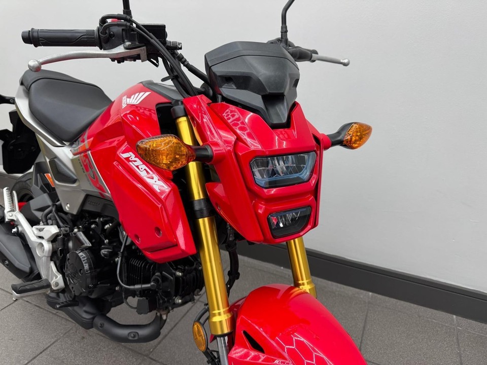 HONDA MSX 125 GROM RED, 2021 70REG ONLY 4,884 MILES 125CC USED ...