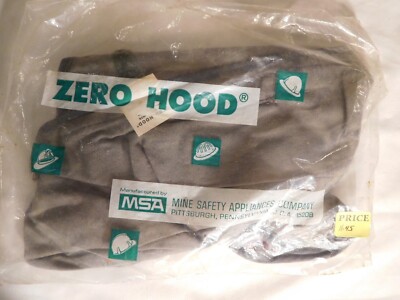 Vintage NIP Zero Hood Mine Safety | eBay