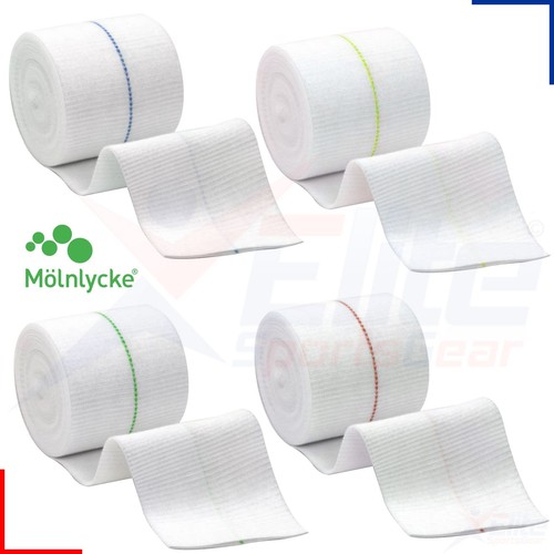 Tubifast Two Way Stretch Elasticated Tubular Bandage Yellow Blue Red ...