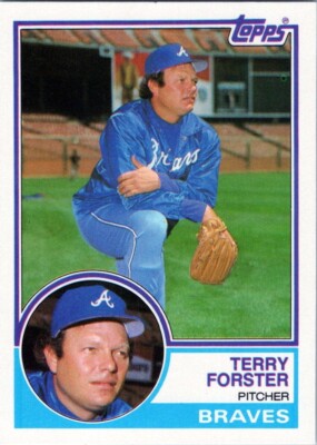 1983 Topps Traded #33T Terry Forster Atlanta Braves | eBay