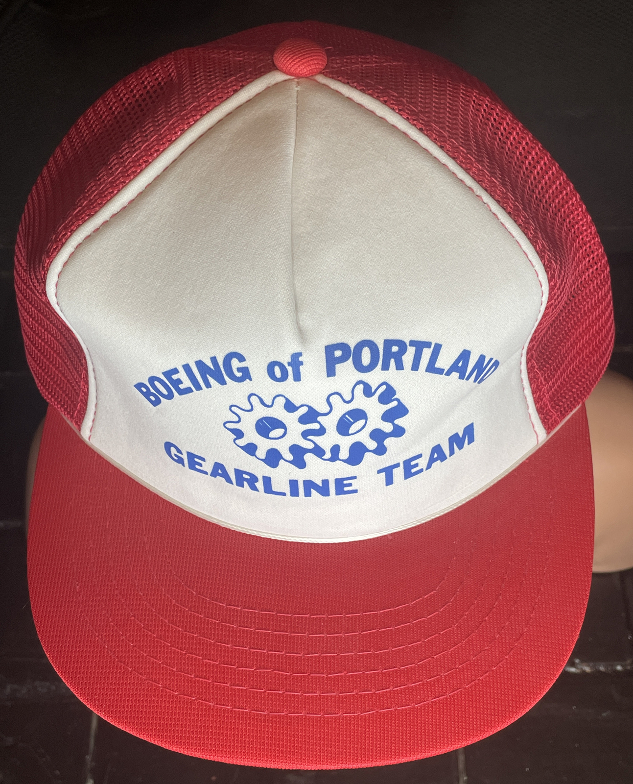 RARE Vintage Snapback Hat BOEING Of Portland Gearline… - Gem