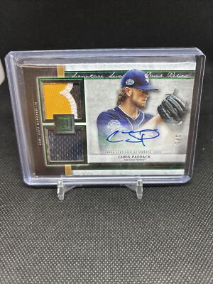Chris Paddack Topps Museum Auto Autographed Jersey Relic Card 1/1 | eBay