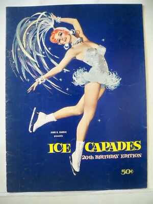ICE CAPADES Souvenir Program RONNIE ROBERTSON / CATHY MACHADO 20th ...