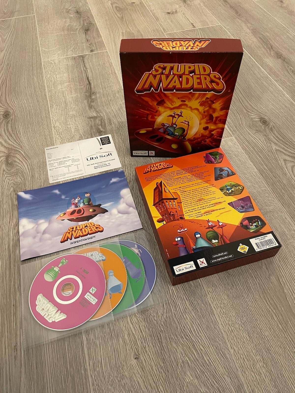 STUPID INVADERS von Ubisoft - DE Version - PC Game / Spiel - Retro ...
