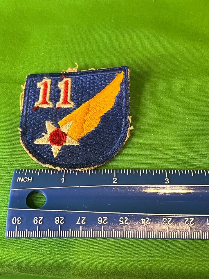ORIGINAL WWII US 11th ARMY AIR FORCES PATCH 11th AAF | eBay