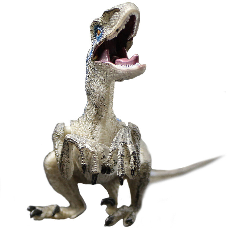 Jurassic Dinosaur Realistic Model Velociraptor Raptor Figure for Kids ...
