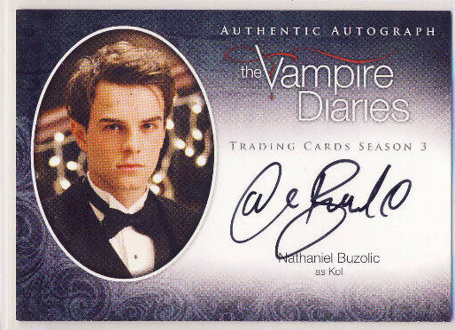 2014 Cryptozoic Vampire Diaries Season 3 Trading Cards Autograph ...