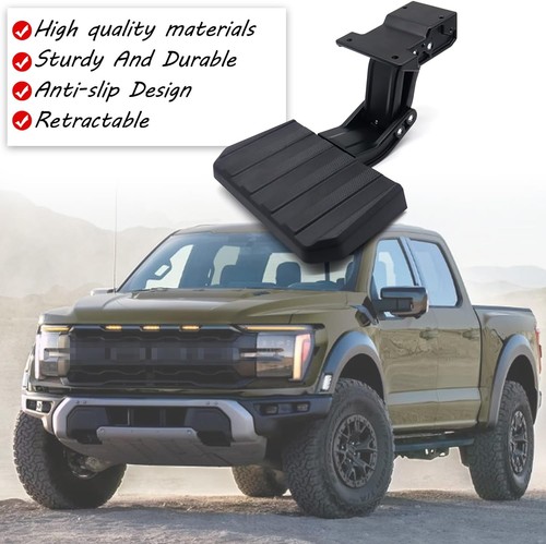 Folding Rear Bed Step Tailgate Retractable Bumper Step for 2024 2025 ...