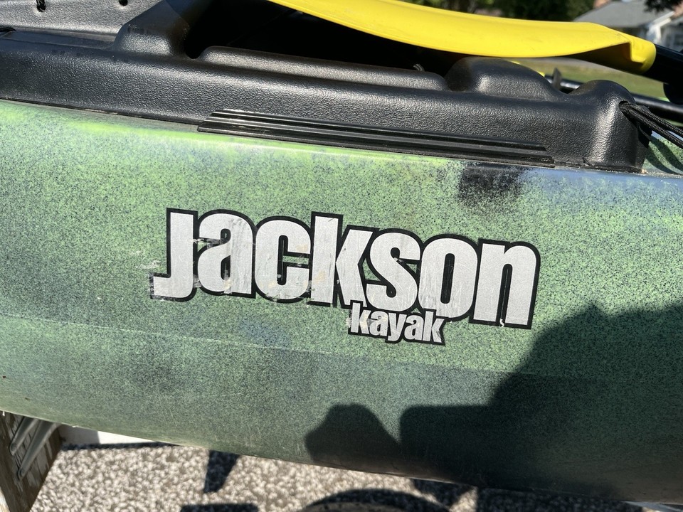 Jackson Kilroy Fishing Kayak w/ trailer and trolling motor | eBay