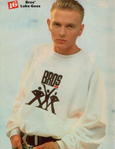 Luke Goss Bros pinup 16 magazine clipping Corey Hart picture photo pix ...