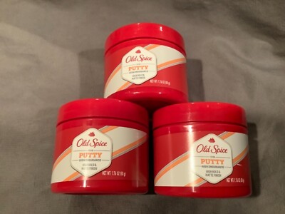 ~ 3 Old Spice Putty High Hold & Matte Finish High Endurance 1.76 Oz ...