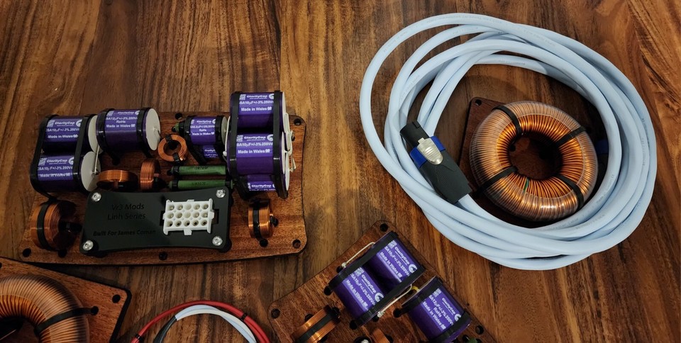 Polk Audio SDA 1C Vr3 Mods Crossover Modification | eBay