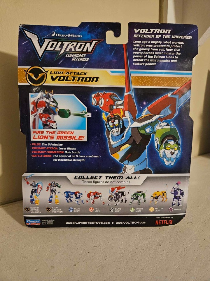 Dreamworks lion attack voltron figure | eBay