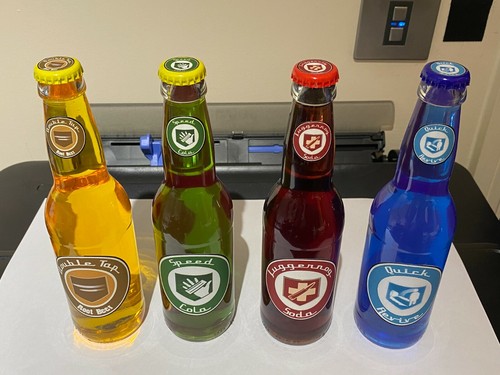 Perk Bottle BLACK OPS PERK-A-COLA BOTTLES juggernog revive doubletap ...