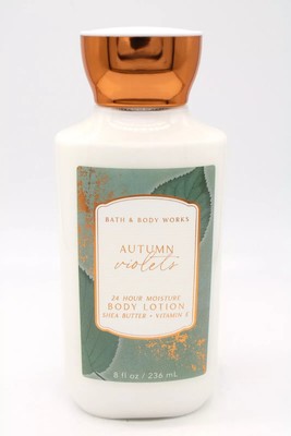 Bath and Body Works AUTUMN VIOLETS Body Lotion 8 fl oz / 236 mL * NEW ...