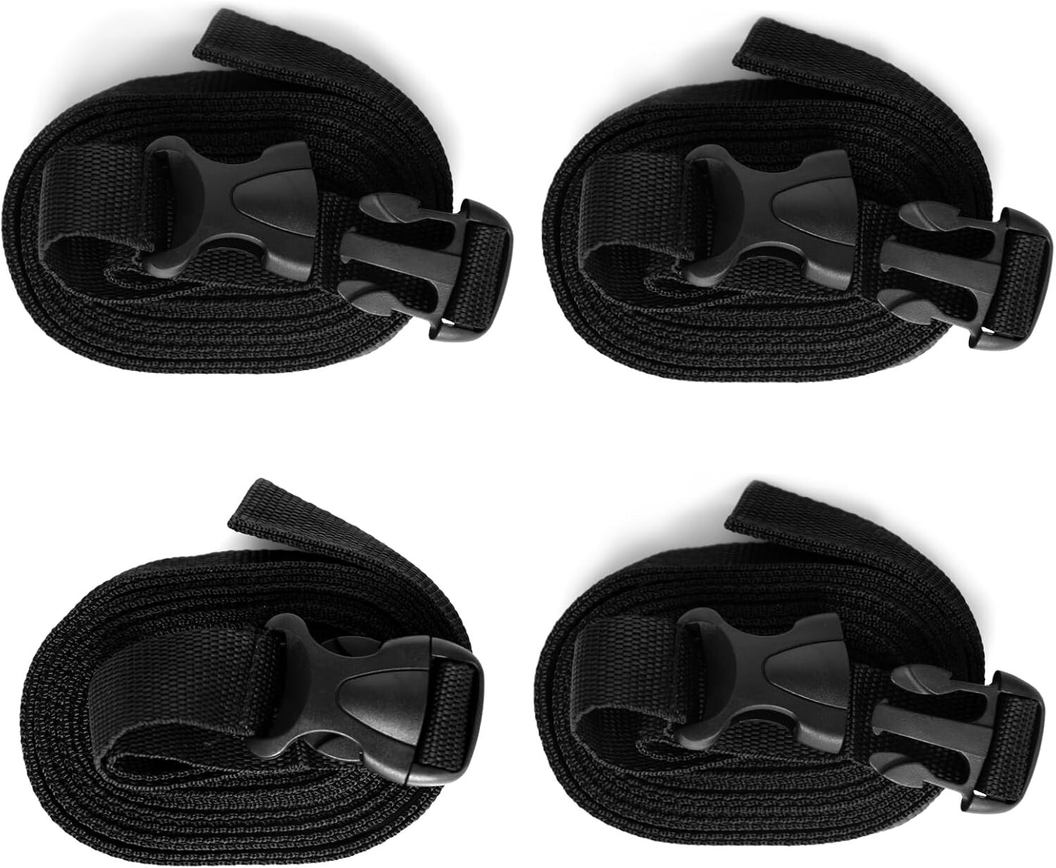 4PCS Nylon Tie Down Straps Adjustable Heavy Duty Lashing Straps for for ...