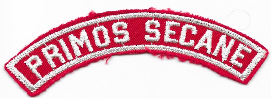 Primos Secane Red and White RWS Community Strip Vintage Boy Scouts BSA ...