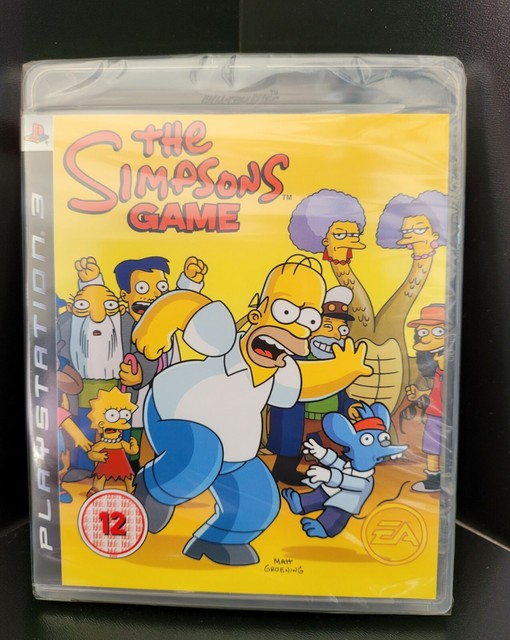 The Simpsons Game (Sony PlayStation 3, 2007) for sale online | eBay