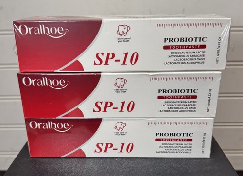 3 Oralhoe Toothpaste - Sp-10 Probiotic Toothpaste, Ultra SP 10 new ...