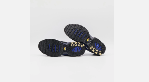 Nike Air Max Plus Premium Shoes Black Racer Blue FQ7331-001 PRM ...
