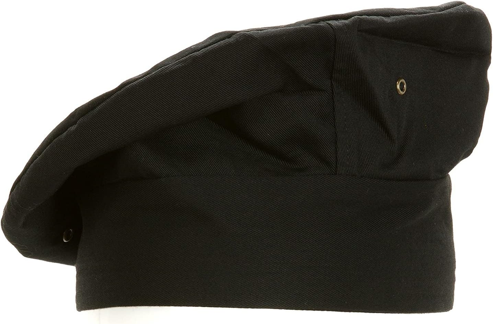 Chef Works mens Chef Toque costume headwear and hats, Black, One Size ...