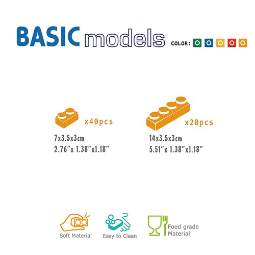 Basic Soft Building Blocks — Cognitive Development Toy, Educational ...