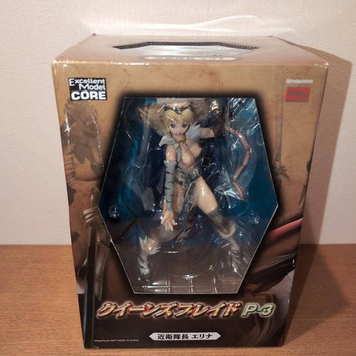 Queen's Blade Elina Figure P-3 Warrior Shrine Maiden Model Collectible ...