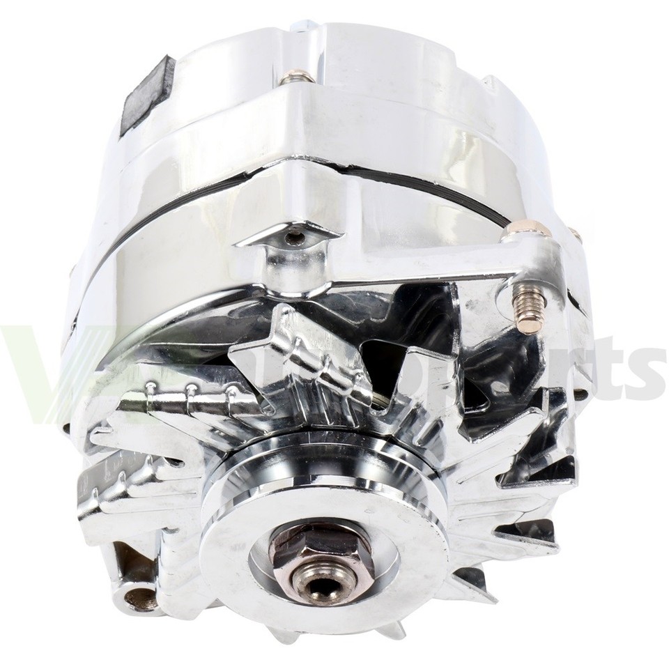 Alternator for Chrome Chevy 327-350-396-427-454 1968-1982 GM vehicles ...
