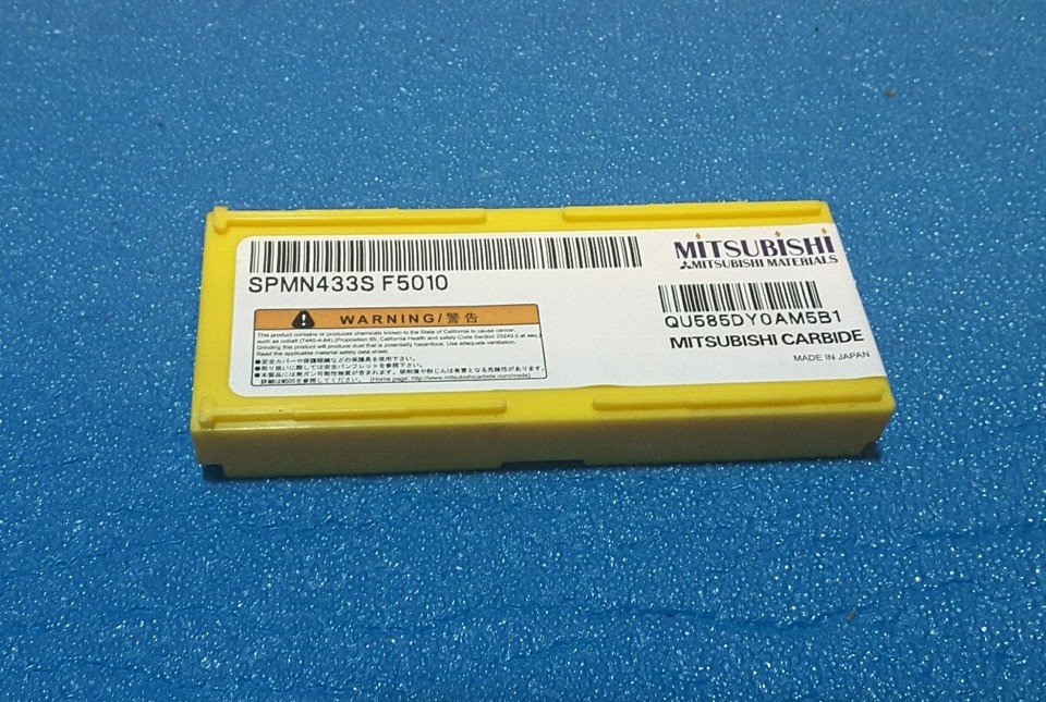 MITSUBISHI SPMN433S F5010 CARBIDE INSERTS, 10 PCS | eBay