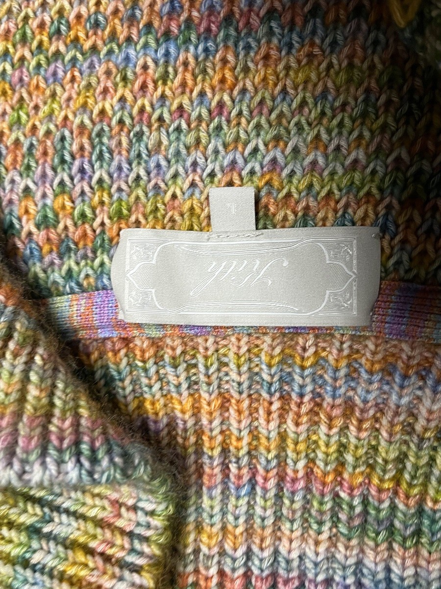 Kith Space Dye Wyona Full Zip Sweater Multicolor Size Large Kith Space Dye Wyona Full Zip Sweater Multicolor Size Large