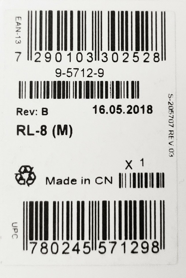 Visonic RL-8 (M) Relay Conversion Module for MCR-308, Adds Form C ...