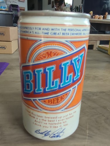 Vintage Billy Beer Can Billy Carter Louisville Kentucky | eBay