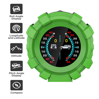 Car HUD Digital GPS Inclinometer Slopemeter Speedometer Compass Off ...