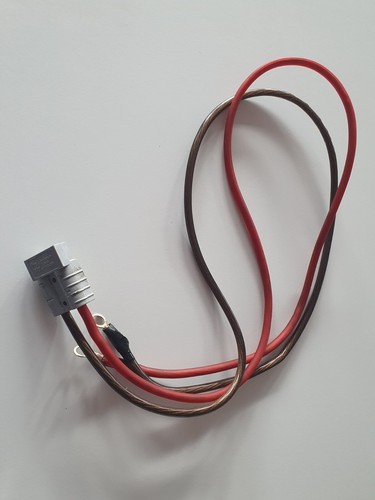 100cm 50 AMP 600V HEAVY DUTY ANDERSON JUMP START PLUG CONNECTOR LEADS ...