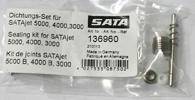 Sata Jet sealing Kit Part# 136960 (ALL JETS 1500-5500) Excluding ...