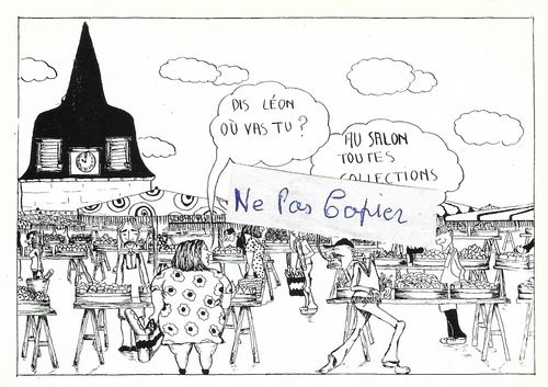 Corrèze salon des collectionneurs d' OBJAT .dessin Sabine Vidal ...