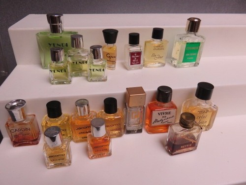 collection of 18 vintage micro mini perfume bottles | eBay