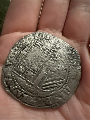 1500s 8 Reales Cob Spanish Colonial Silver Old Coin Potosi Mint B | eBay