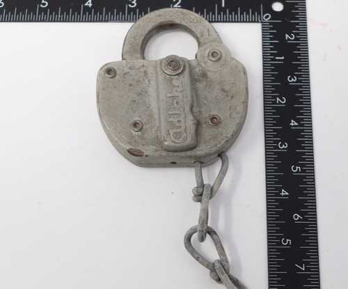 NYNH & H New York New Haven & Hartford Railroad Lock Padlock Vtg ...