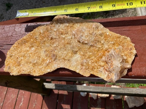 Large Slab Arkansas Crystal Quartz Pretty Cluster Covered In Points ...