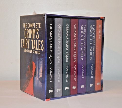 NEW Complete Grimm's Fairy Tales Collection Hardcover Sealed 7 Volume ...