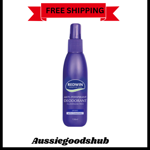 Redwin Pump Sport Deodorant 150ml Anti-Perspirant Aluminium Free ...