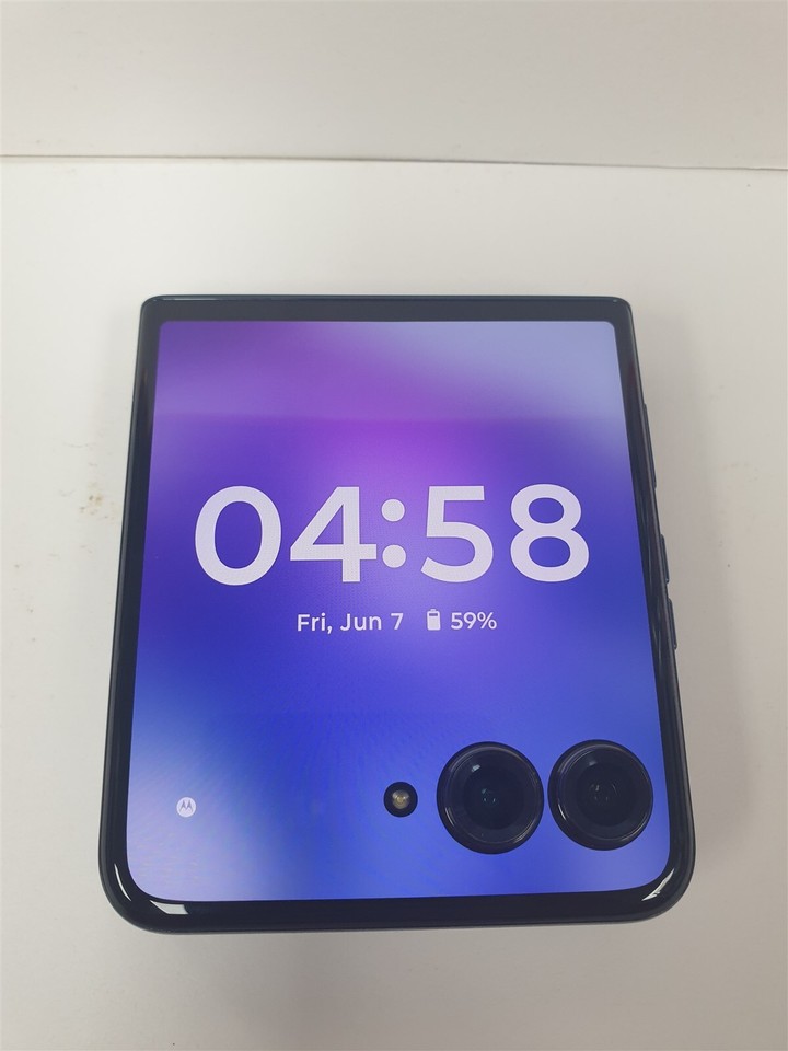 Motorola Razr+ 2024 256gb Blue XT2451-2 (AT&T) Flip MINT PERFECT DM1448 ...